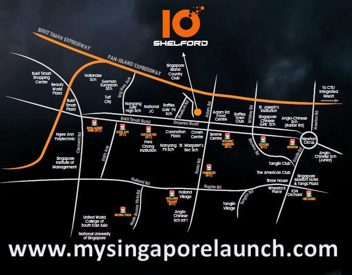 10 shelford - map